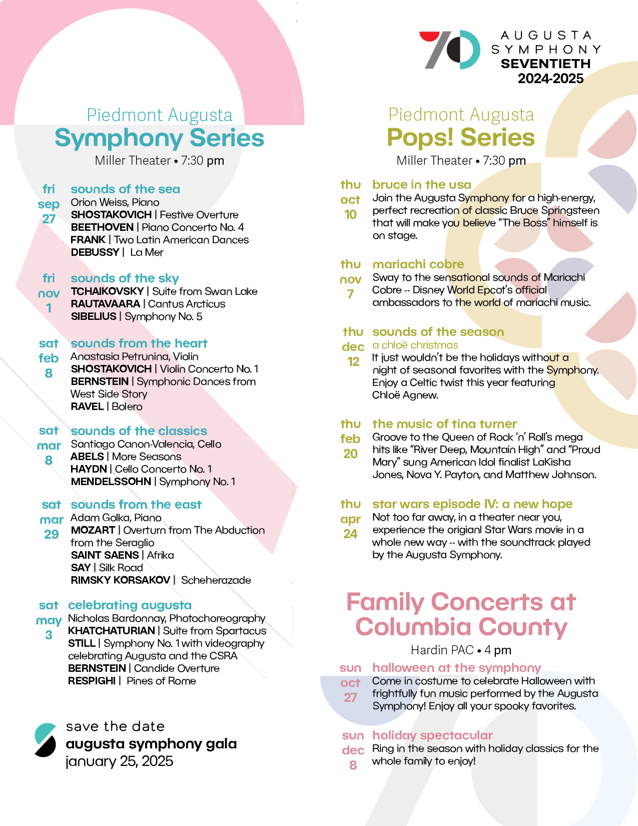 2024-2025 Season | Augusta Symphony
