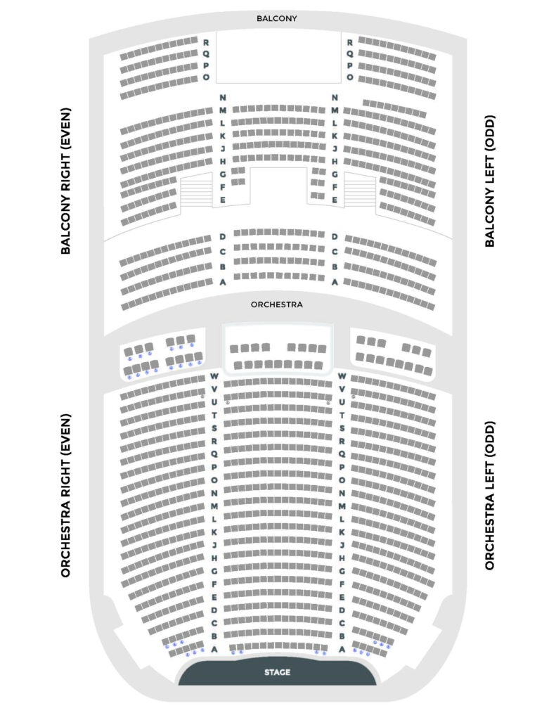Seating Chart | Augusta Symphony